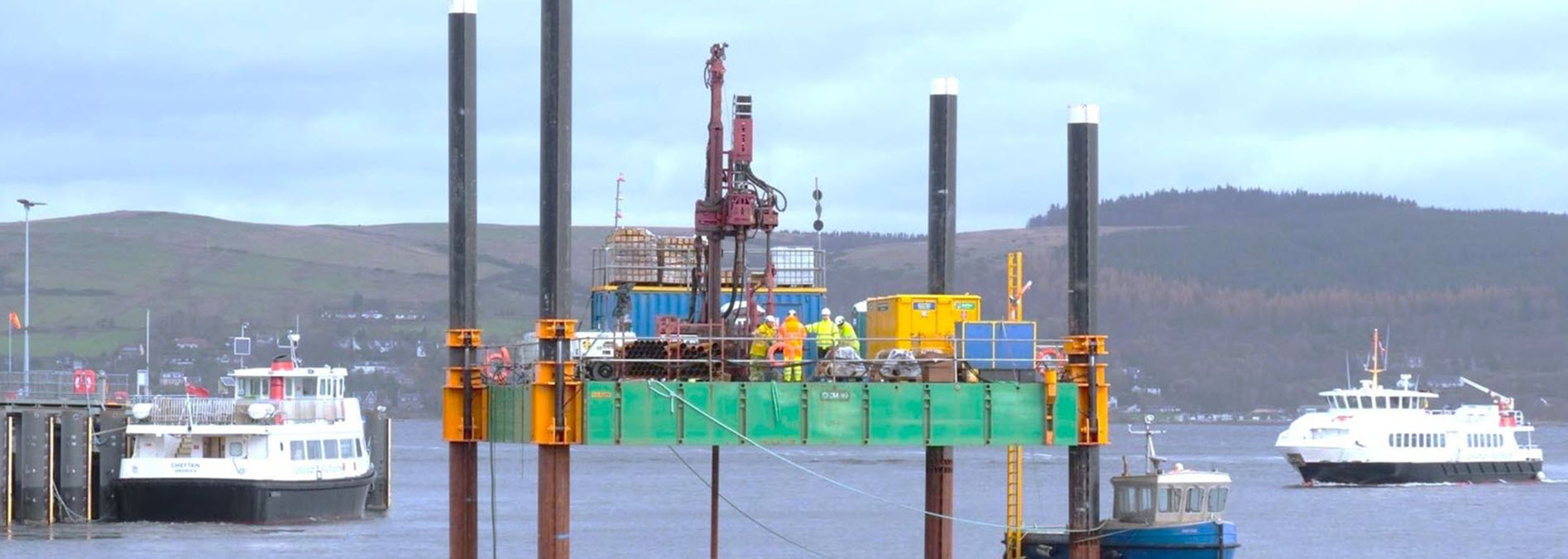 Preliminary work starts at Craignure pier, small vessels replacement ...