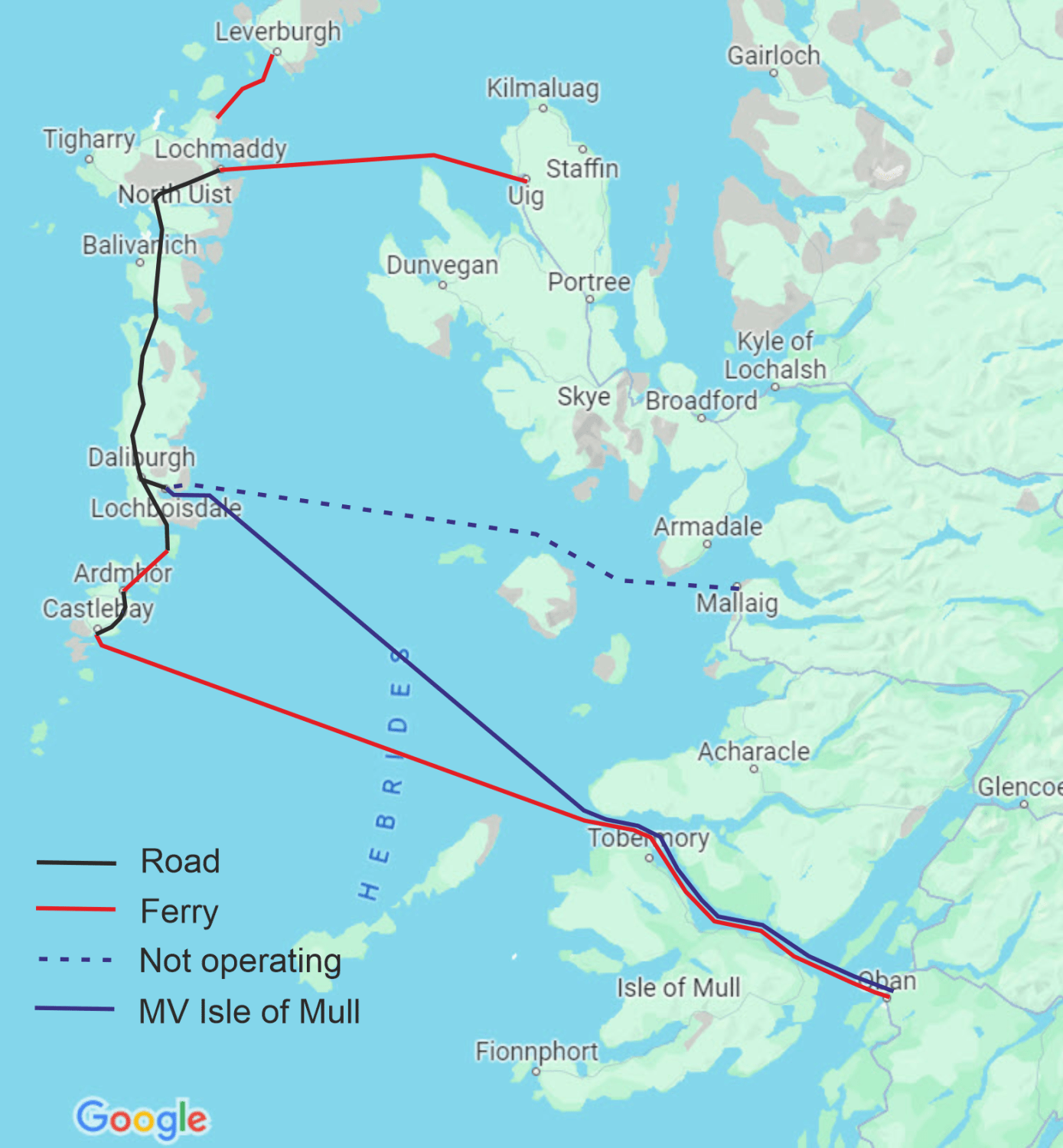 MV Isle of Mull re-deployment update …and other news – Mull & Iona ...